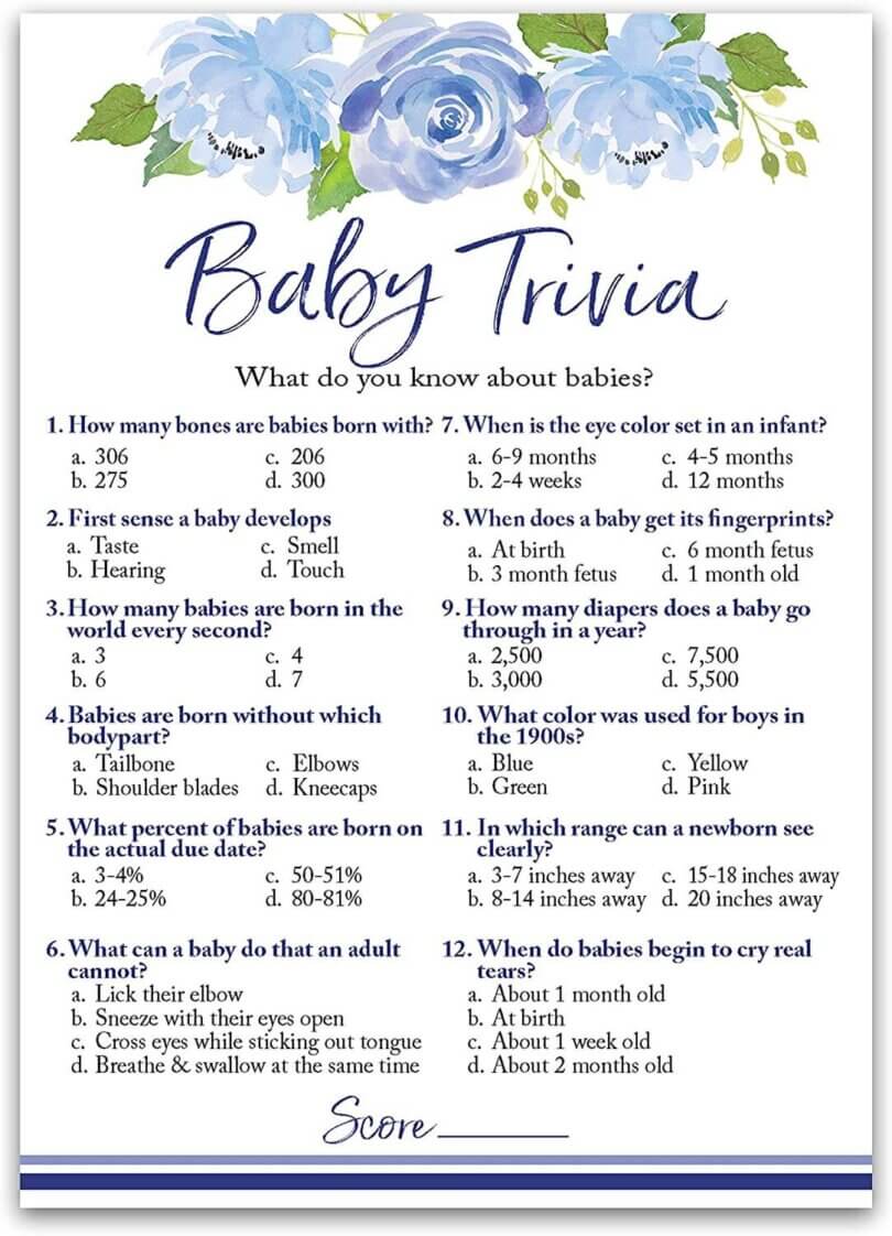 29 Unique And Fun Virtual Baby Shower Games Ideas