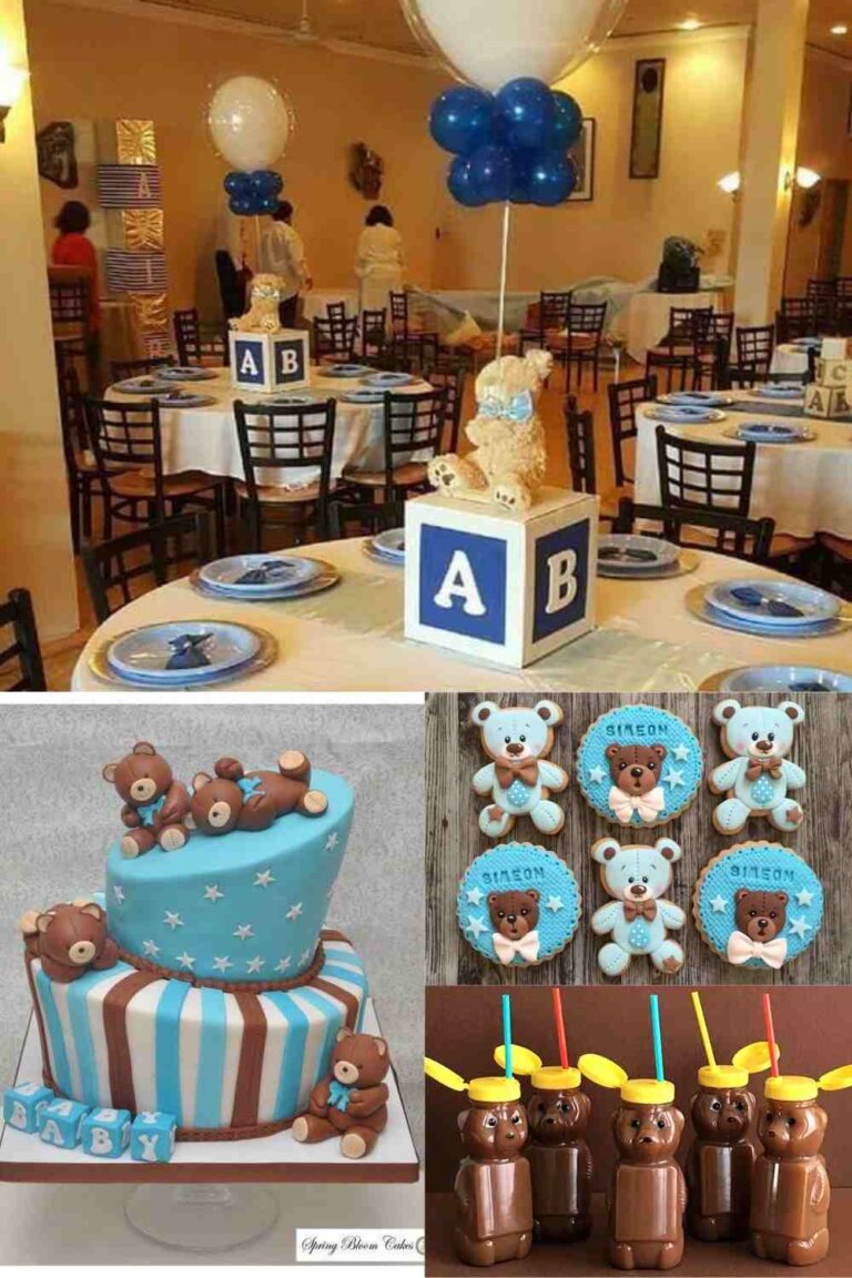 21+ Cute Teddy Bear Themed Baby Shower Ideas (With Free Printable)