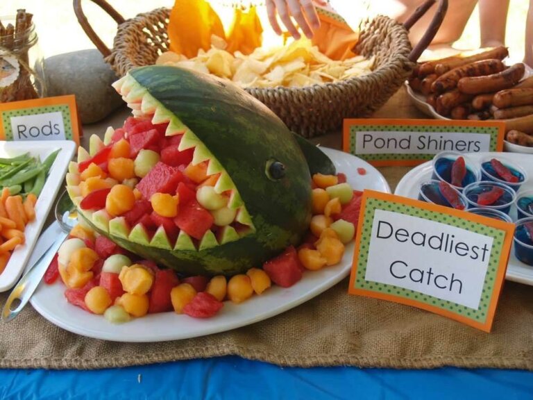40+ Creative Fishing Themed Baby Shower Ideas (with free printable)