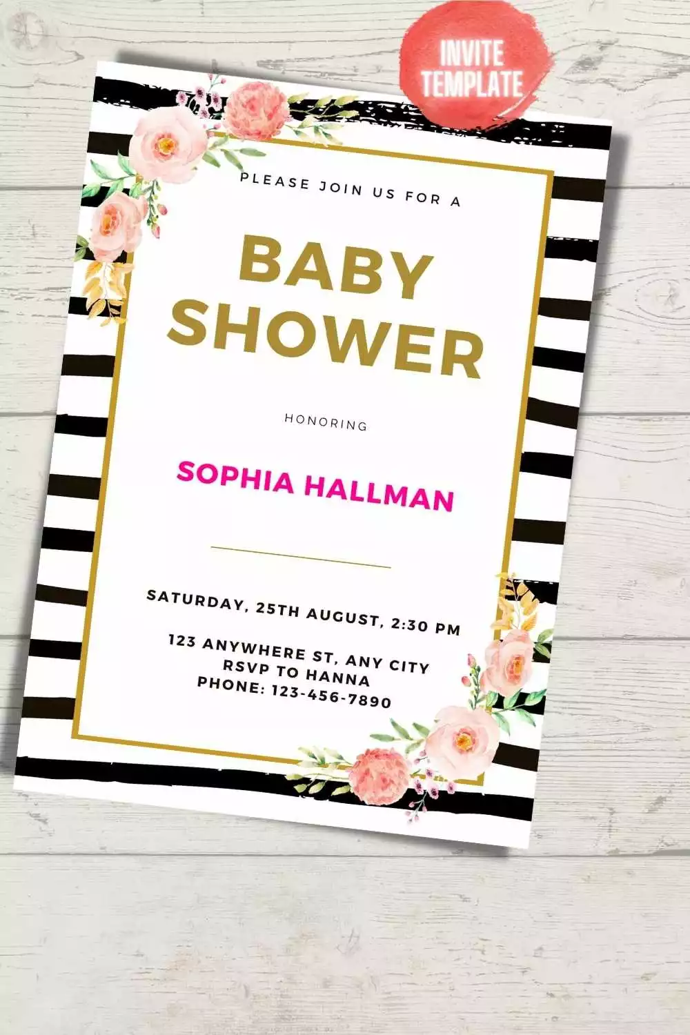 14+ Kate Spade Themed Baby Shower Ideas (+Free Invitation)